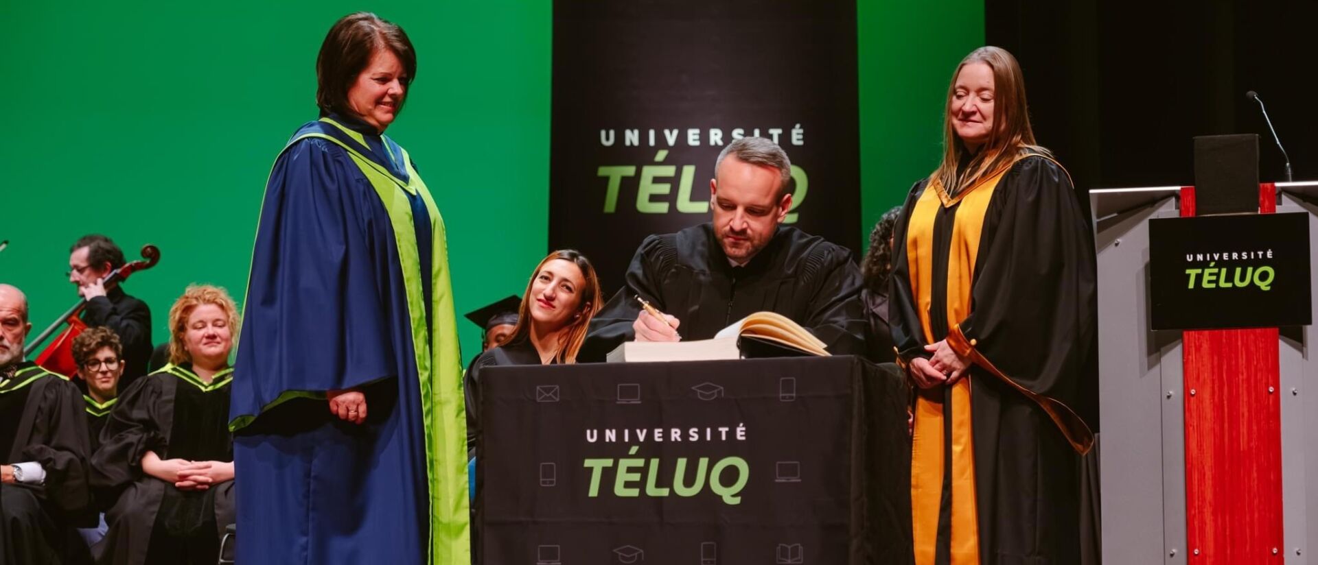 Daniel H. Lanteigne Grand diplômé de l'Université TÉLUQ